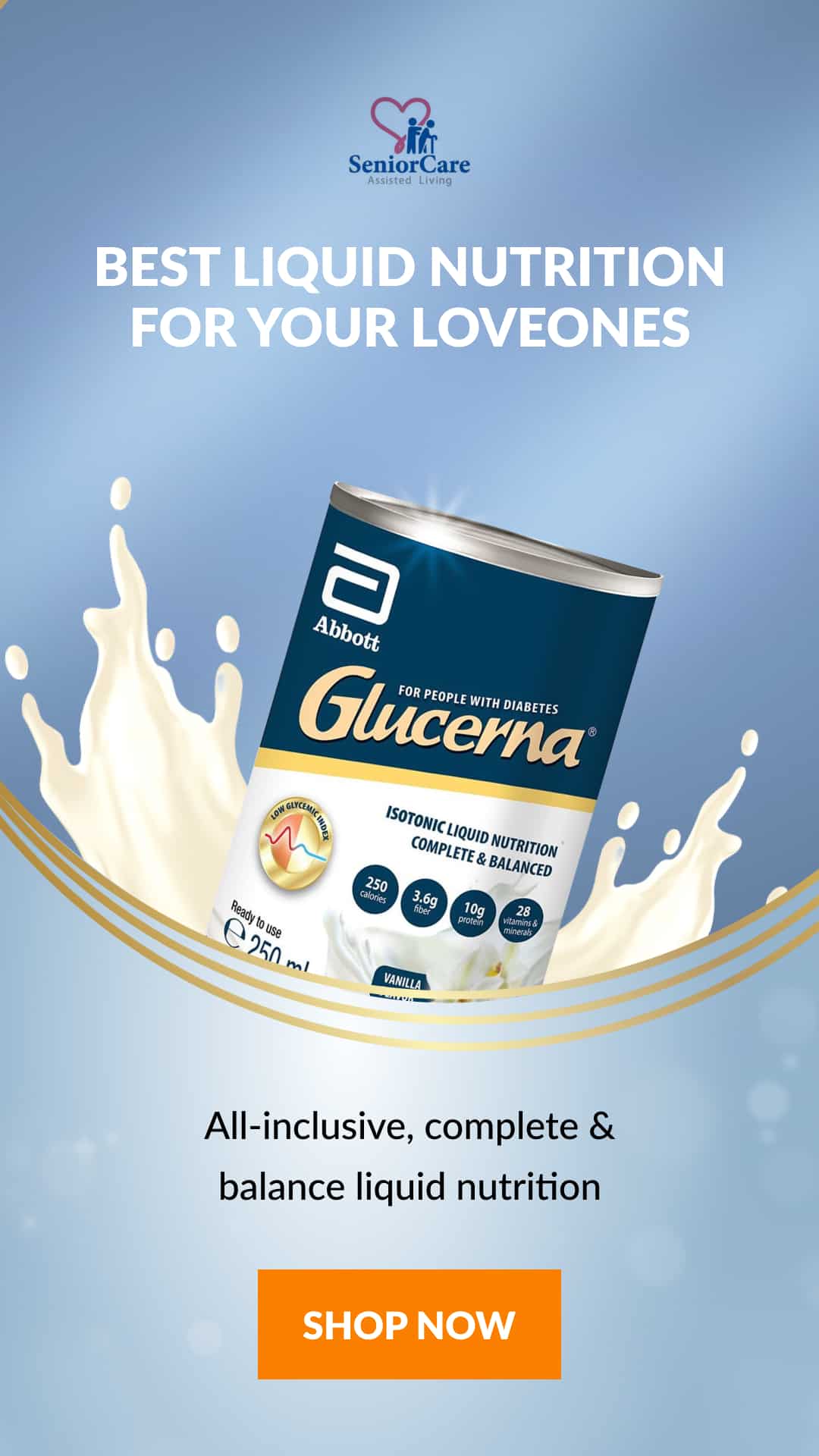 Glucerna Liquid Milk vs Nutren Liquid (For Diabetes)